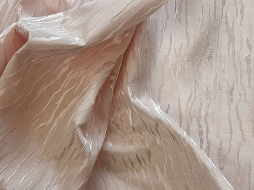 Geometric Polyester Pastel Pink - fabric fabric