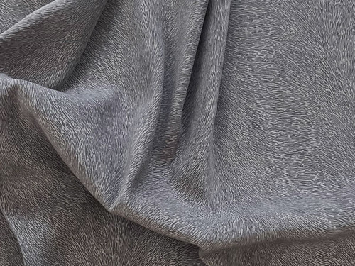 Faux Suede Blue Grey - fabric fabric