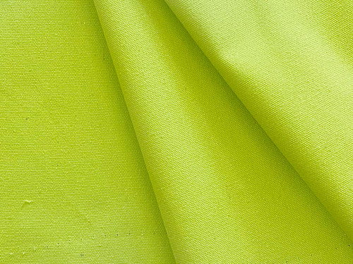 Cotton Canvas Green Yellow - fabric fabric