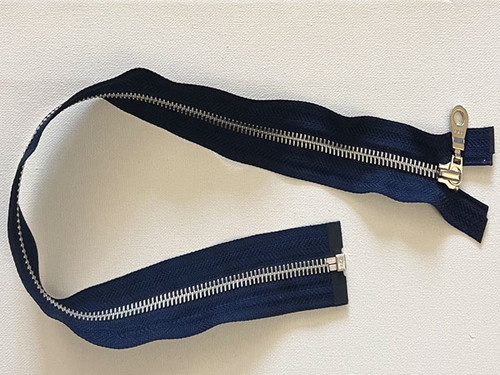 20" Navy Zipper Separable - fabric fabric