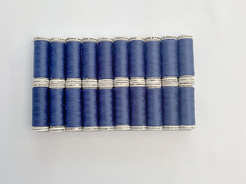 5 Spools Daytona Thread Rotary Blue - fabric fabric
