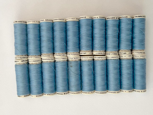5 Spools Daytona Thread Carolina Blue - fabric fabric