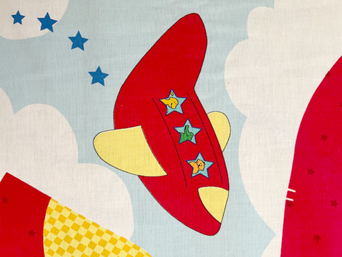 Airplane Stuffed Panel - fabric fabric