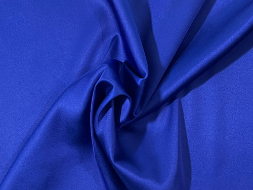 Charmeuse Satin Azure Blue - fabric fabric