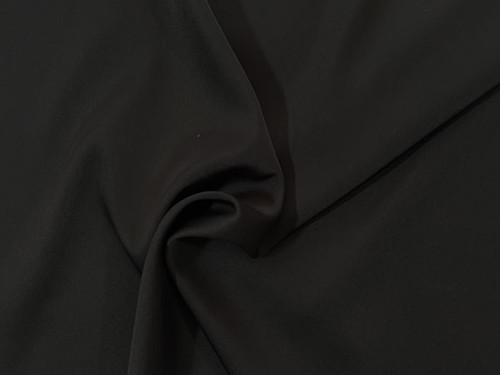 20 Yards of Charmeuse Satin Jet Black - fabric fabric