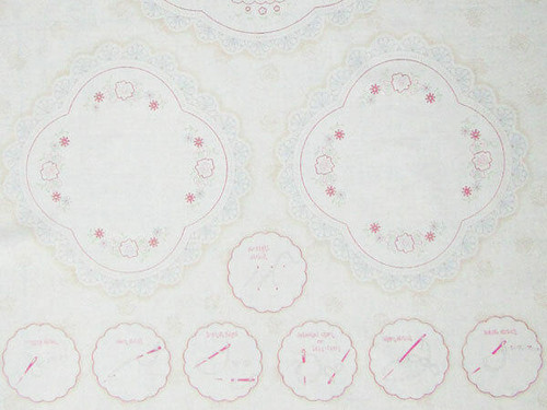 Cotton Panel for Embroidery - fabric fabric