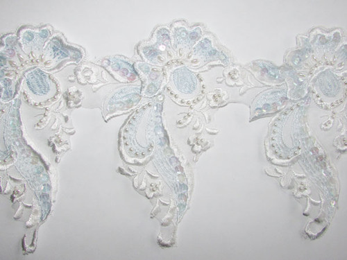 Bridal Lace Trim 05 - fabric fabric