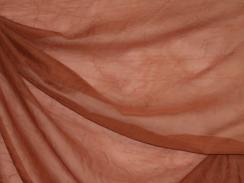 Crushed Sheer Rust 11 - fabric fabric