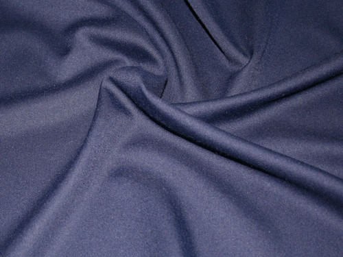 Polyester Suiting Navy - fabric fabric