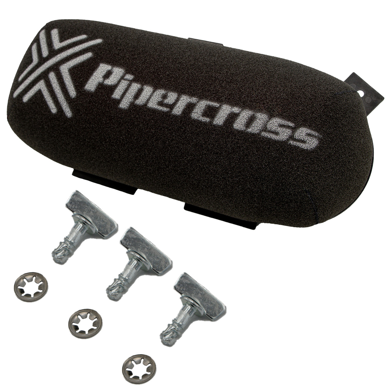 Pipercross Competition Car Air Filter D-Shaped External Height 125mm ...