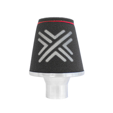 Pipercross Universal Aluminium Neck Conical Air Filter, Total Height ...