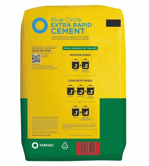 Blue Circle Extra Rapid Cement 25kg - Red Stag Materials