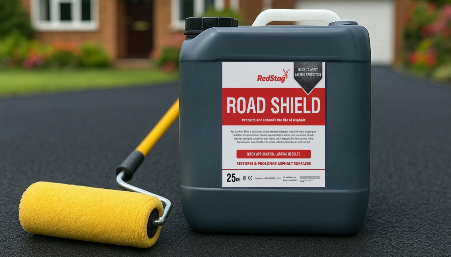 Road Shield: Advanced Surface Sealer for Long-Lasting Asphalt ...