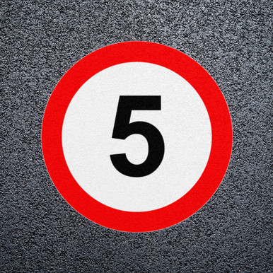 Thermoplastic Speed Roundel Tri-Colour - Red Stag Materials