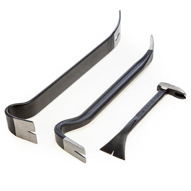 XTrade X0900006 Pry Bar Set (3 Piece) - Red Stag Materials