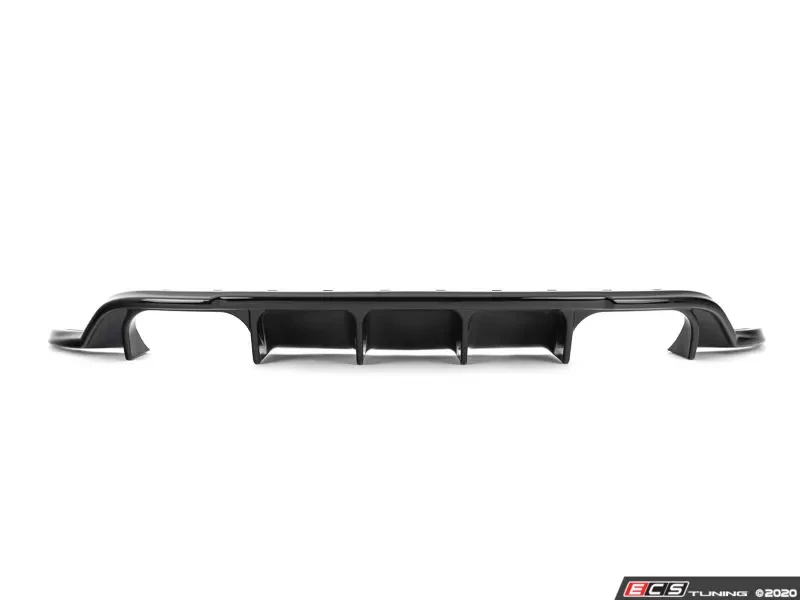 ECS Tuning Gloss Black Rear Diffuser - Golf Mk7 R - Awesome GTI ...