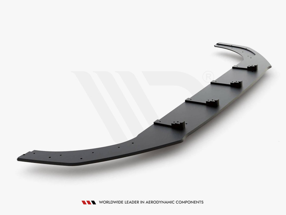Maxton Design Black Racing Durability Front Splitter VW Golf 8 GTI / R ...