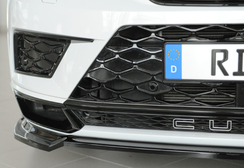 Rieger Front Splitter Gloss Black - Cupra Ateca 4Drive (5FP) - Awesome ...