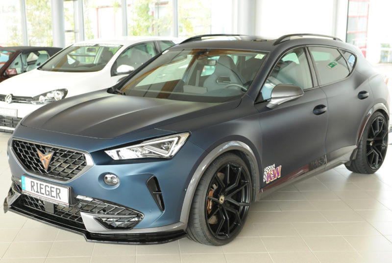 Rieger Front Splitter Gloss Black - Cupra Formentor VZ (KM) - Awesome ...