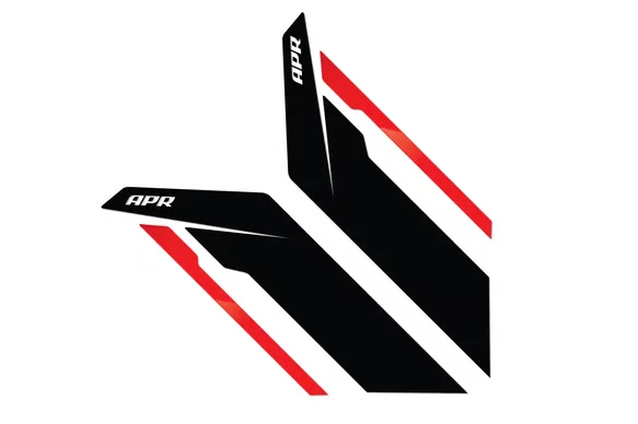 APR Sideburn Decal Set - Awesome GTI - Volkswagen Audi Group Specialists