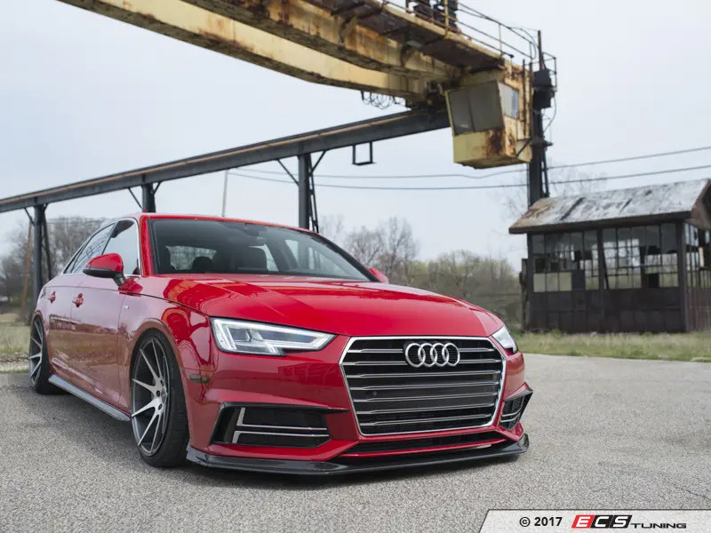 ECS Tuning Carbon Fibre Front Lower Spoiler - A4/S4 B8.5 - Awesome GTI