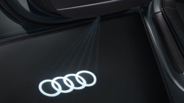 Genuine Audi LED 'Audi Rings Logo Projector' Puddle Lights - Awesome ...