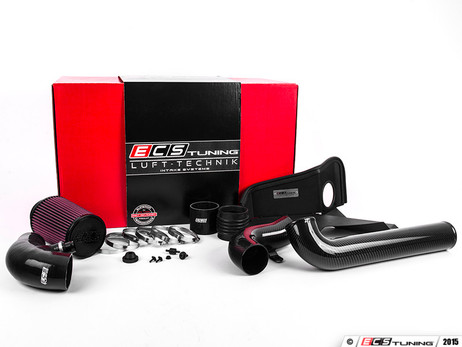 ECS Tuning Luft-Technik Intake System - Carbon Fibre - 2.0TSI - Awesome GTI