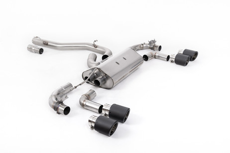 Milltek 80mm Valved Race Exhaust System - VW Golf 'R' Mk7.5 (300hp ...