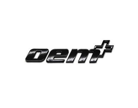RacingLine OEM+ Badge (Gloss Black) - Awesome GTI