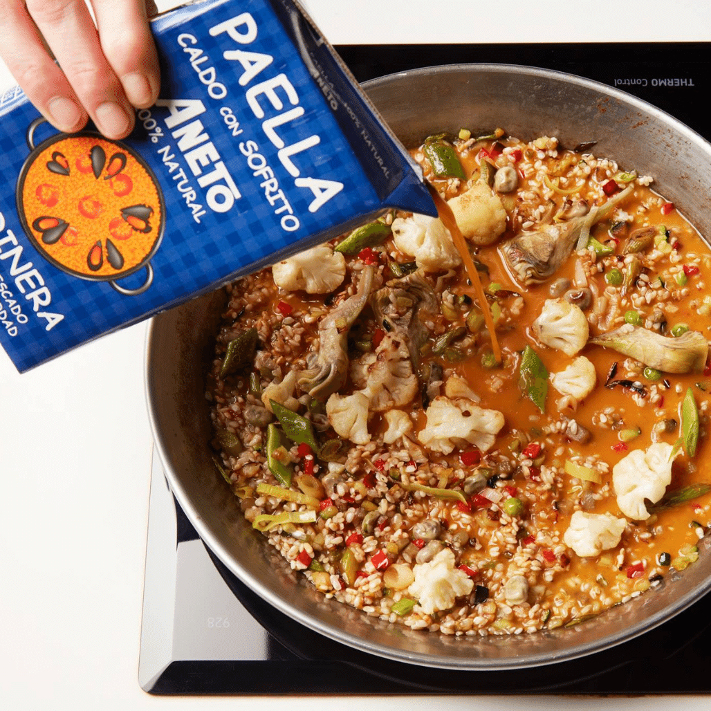 Aneto 100% Natural Cooking base for Seafood Paella