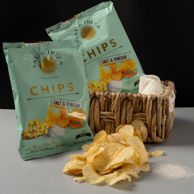 Sal de Ibiza Potato Chips Salt & Vinegar | Gourmet Snacks