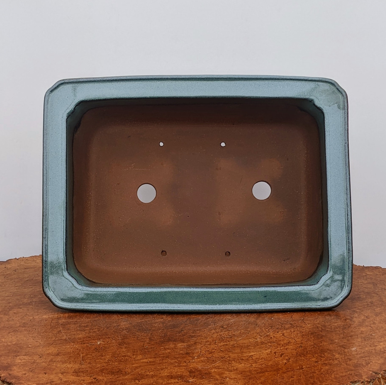 17-Inch Glazed Yixing Bonsai Pot (No. 2368c)