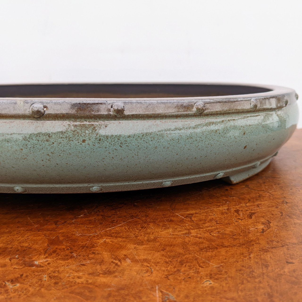 17-Inch Glazed Yixing Bonsai Pot (No. 2372c)
