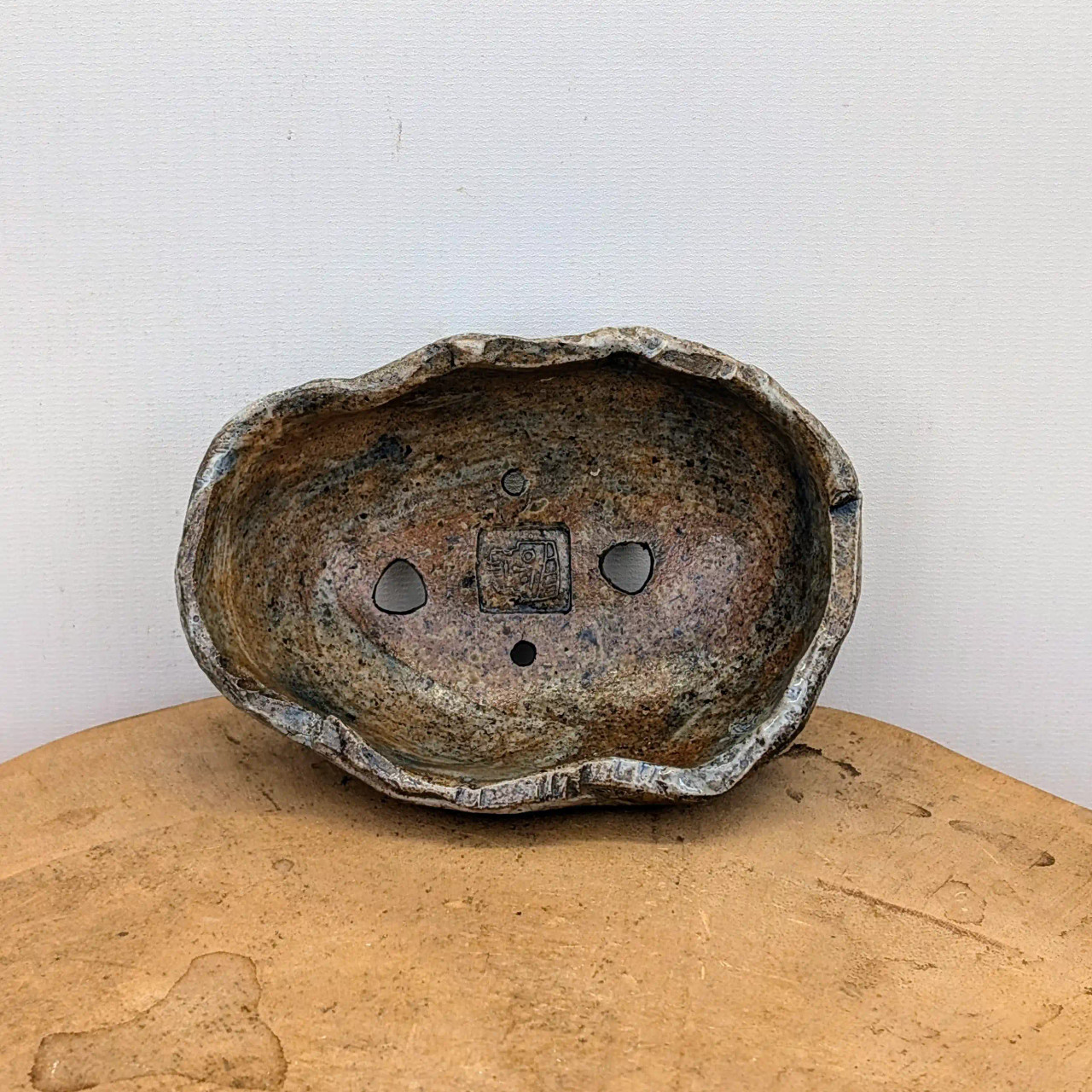 5-Inch Handmade Ceramic Bonsai Pot by Artist Bruce Lenore (No. 58 ...