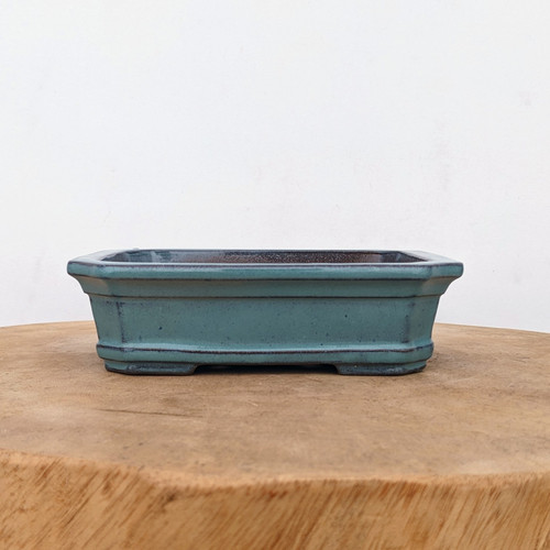 6" Glazed Yixing Bonsai Pot (No. 2374c)