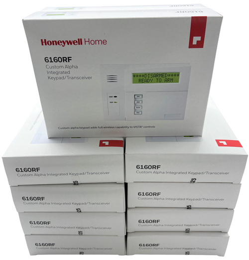Honeywell 6160RF Custom Alpha Integrated Keypad/Transceiver (10 Pack ...