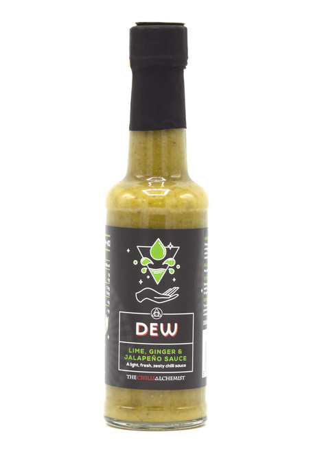 Dew - Lime, Ginger & Jalapeno Chilli Sauce by The Chilli Alchemist ...
