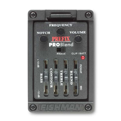 Fishman Prefix Pro Blend Onboard Preamp - wide pickup format - Bill's Music