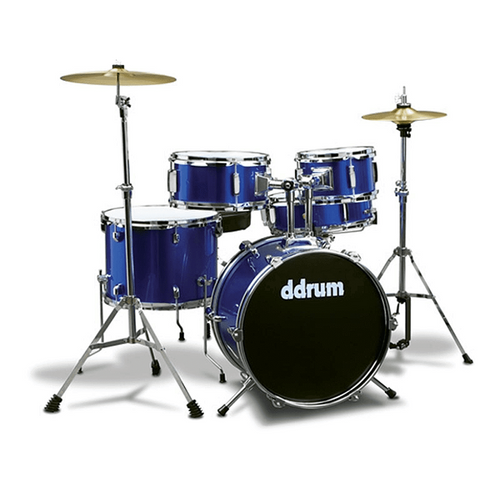 Ddrum D1 JUNIOR - Police Blue - COMPLETE DRUM SET WITH CYMBALS - Bill's ...