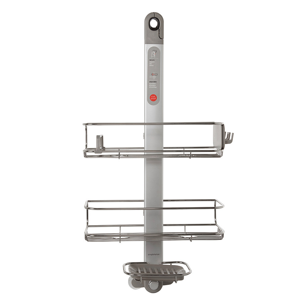 simplehuman Adjustable Shower Caddy | Howards Storage World