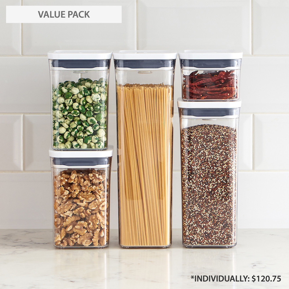 OXO POP 2.0 Pantry Container Set - 3 Pack | Howards Storage World