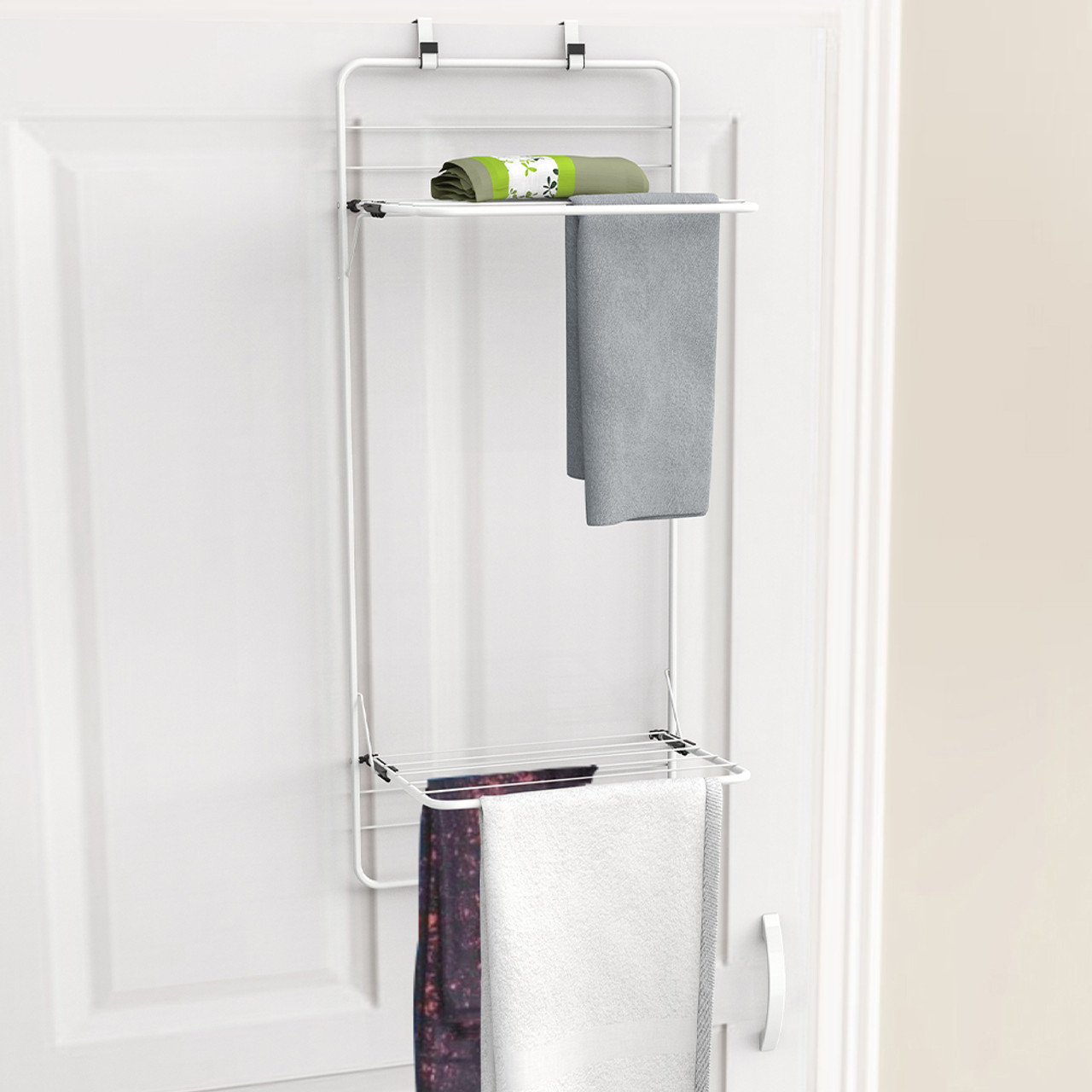 White Magic Turbo Spin Mop Hand Press | Howards Storage World