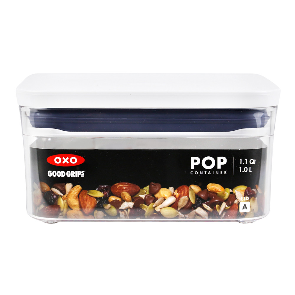 OXO POP 2.0 Container Big Square Mini 1L | Howards Storage World
