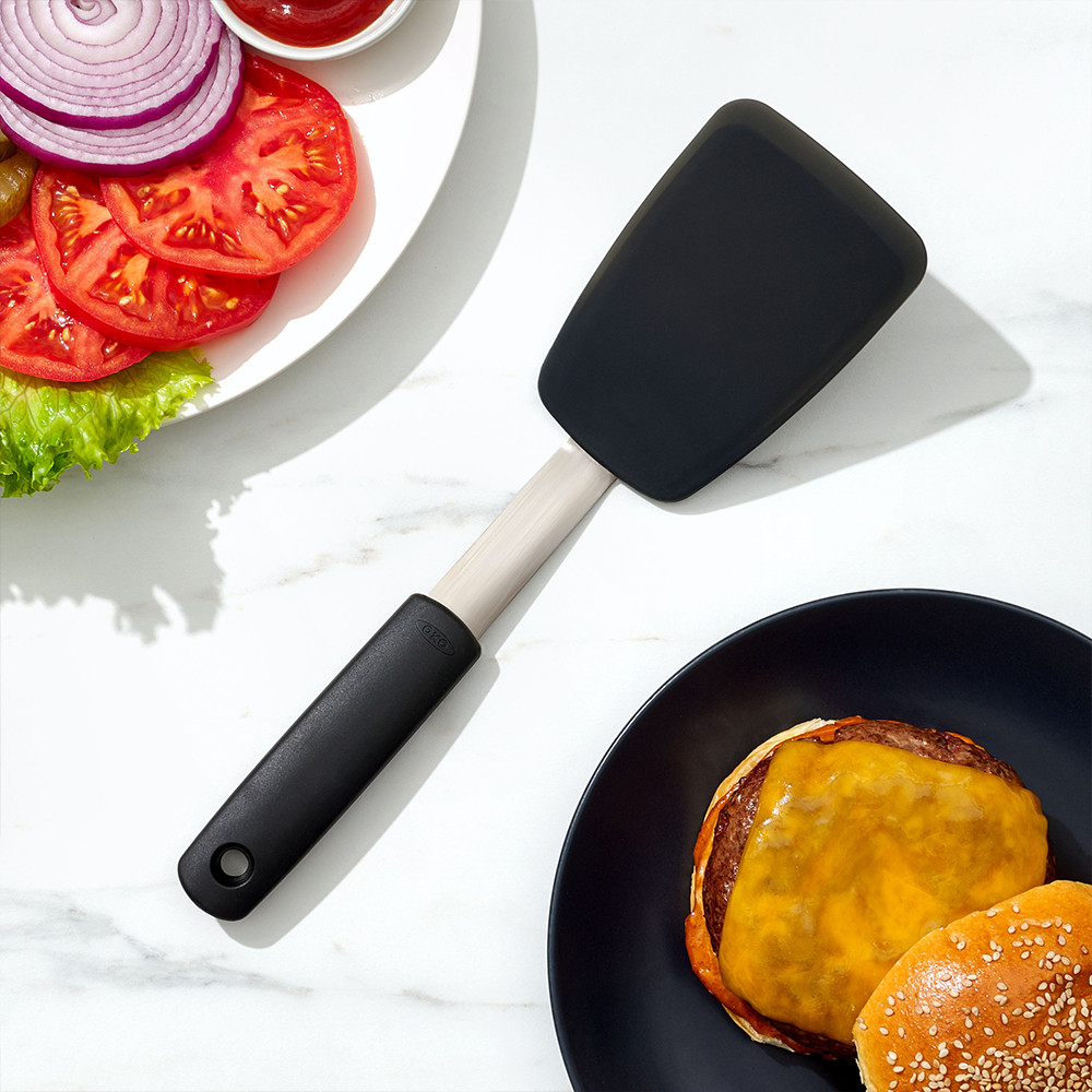 OXO Good Grips Flexible Silicone Turner Spatula - Small | Howards ...