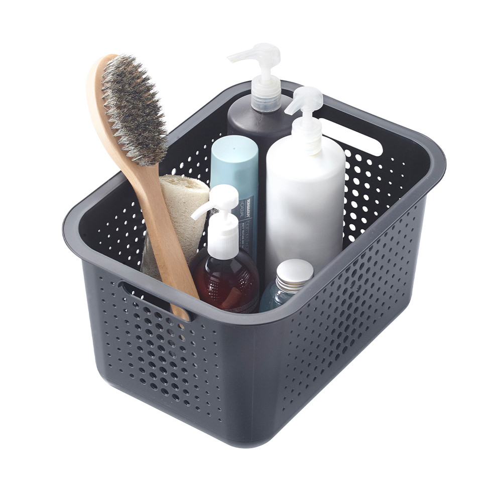 SmartStore Stylish 20 Basket 13L - Charcoal | Howards Storage World
