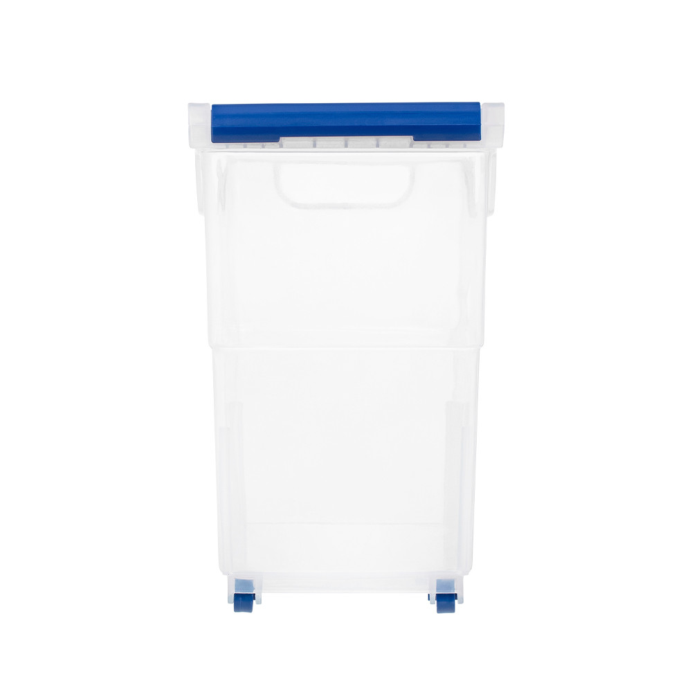 Algo Clear Pantry Container with Wheels - Slim | Howards Storage World