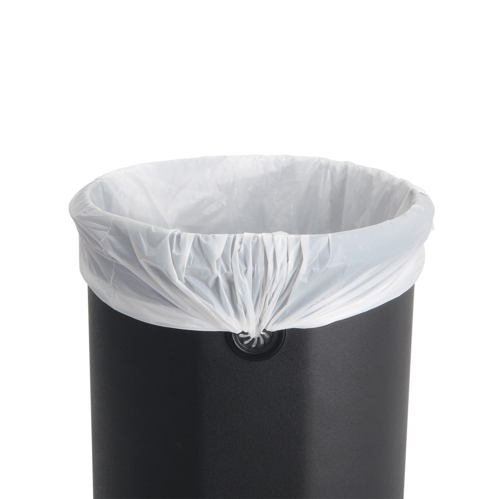 EKO Maggey Step Bin 30L - Silver - Howards Storage World