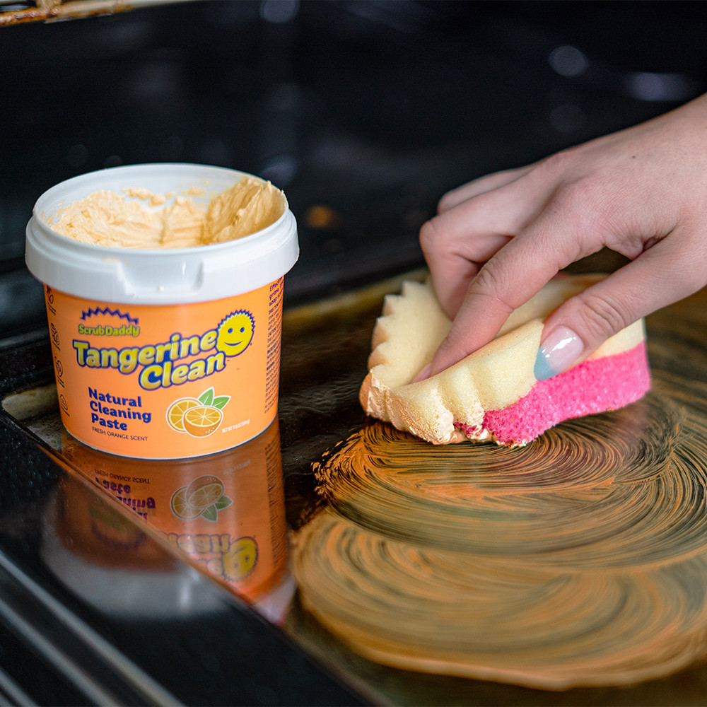 Scrub Daddy Tangerine Clean Natural Cleaning Paste | Howards Storage World