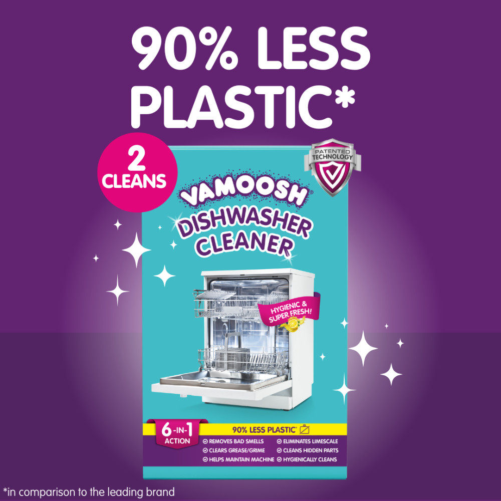 Vamoosh Dishwasher Cleaner - 1 Pack | Howards Storage World