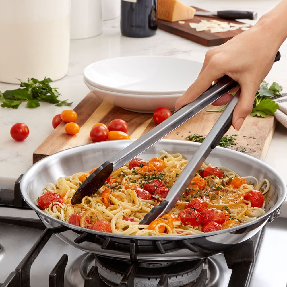 OXO Good Grips Tongs with Nylon Head - 30cm | Howards Storage World